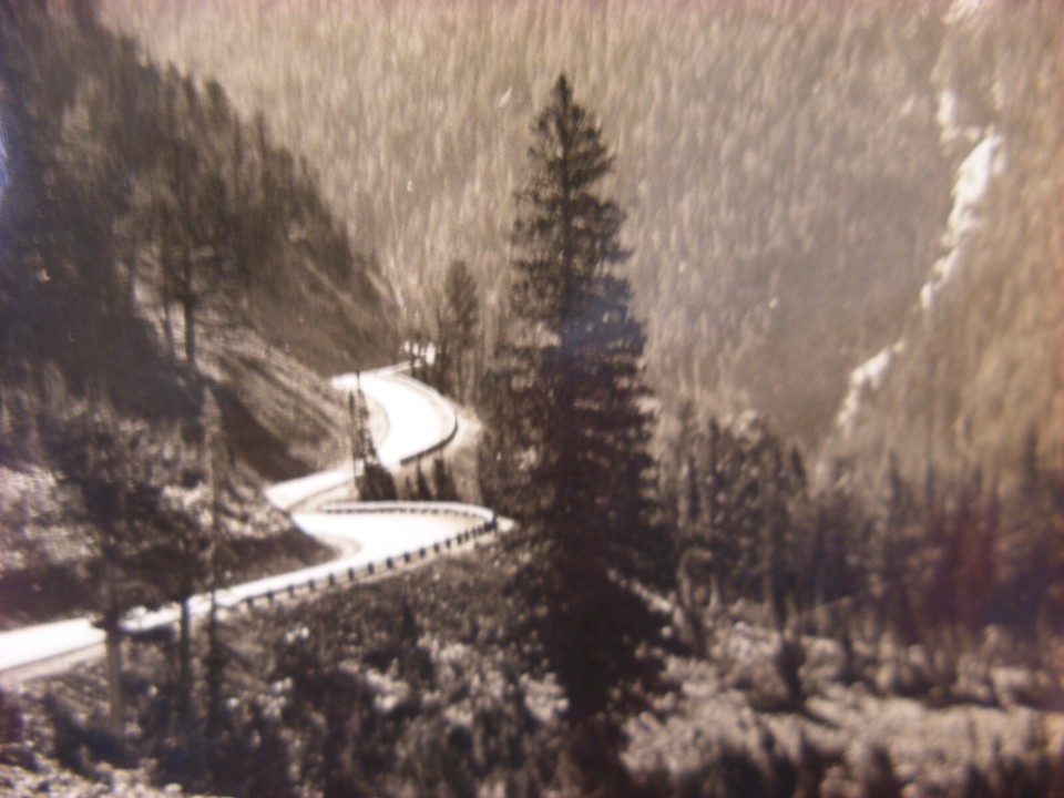 Real Photo Postcard RPPC Sylvan Pass Yellowstone Park #3647 | eBay