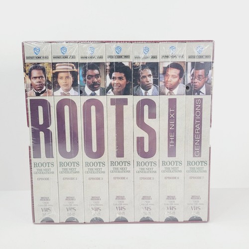 New & Sealed ROOTS THE NEXT GENERATION VHS Movie 1992 Boxed Set 7 Tapes ...