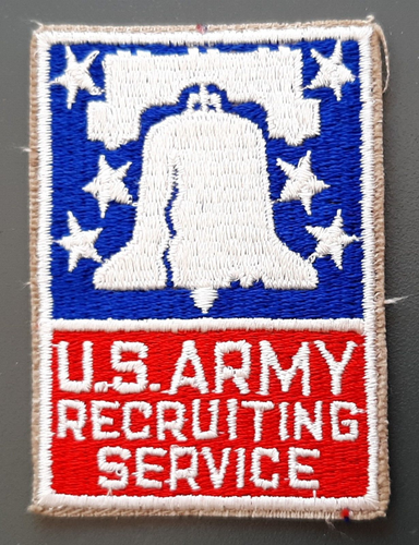 Patch US ARMY RECRUITING SERVICE ORIGINAL période à déterminer | eBay
