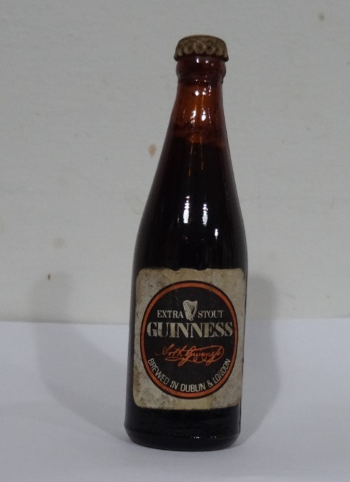 GUINNESS EXTRA STOUT MINIATURE BOTTLE ADVERTISING | eBay UK