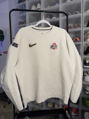 Nike Ohio State Tech Fleece Crewneck CFP 25 - Team Issue Media Day ...