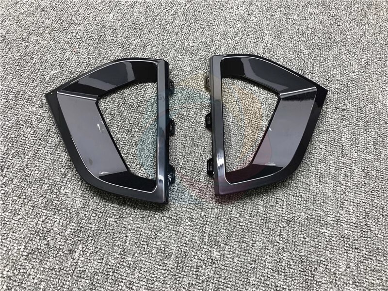 For BMW G30 5-Series 2021-23 Glossy Black LH&RH Front Bumper Fog Light ...