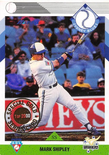 1993 ABL Baseball GOLD SEAL Mark Shipley 1 of 2000 | eBay