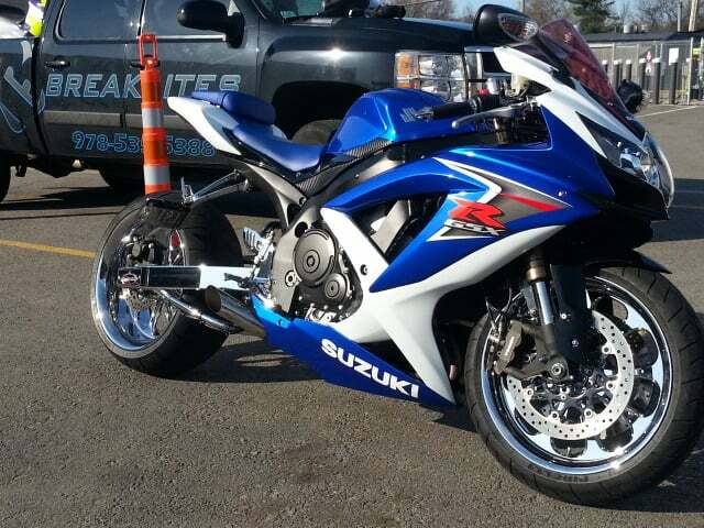 240 TIRE KIT FOR SUZUKI GSXR 600 / 750 / 1000 - MYRTLE WEST - CHROME | eBay