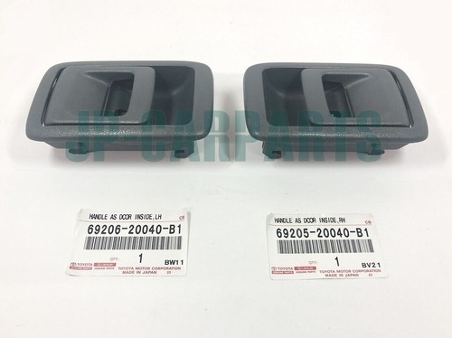 TOYOTA GENUINE FR INSIDE DOOR HANDLE 69205-20040-B1 69206-20040-B1 LAND ...