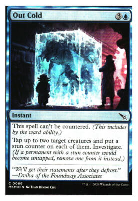 Out Cold (Foil) Murders at Karlov Manor MTG - NM+ | eBay