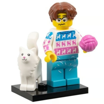 Lego Series 27 CRAZY CAT LOVER LADY Minifigure Collectible 71048 BRAND ...