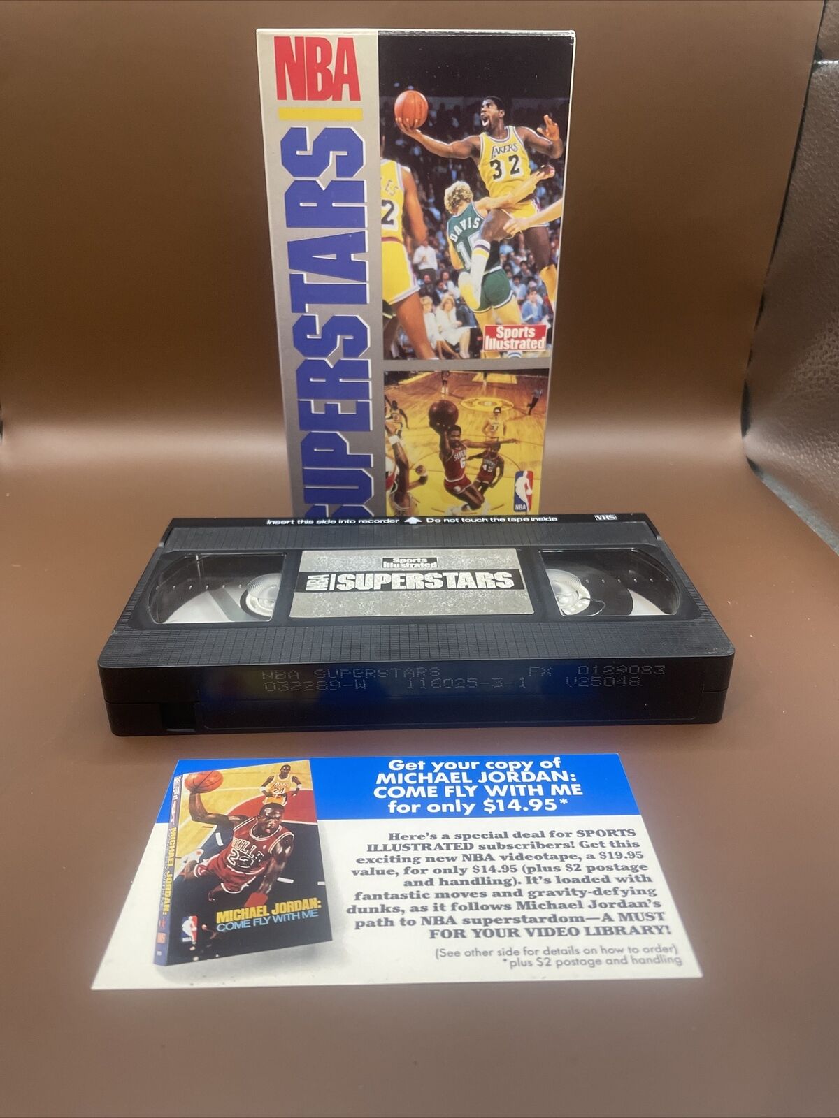 Mint NBA Superstars (VHS, 1989) Sports Illustrated Basketball Magic ...