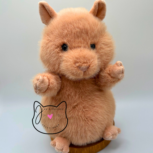 Jellycat HANK HAMSTER New BNWT RETIRED Soft Plush Toy Rodent Pet Brown ...