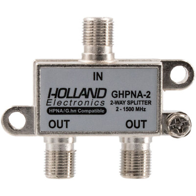 Holland GHPNA-2 Splitter IPTV RF Broadband 2-Way HomePNA Tested | eBay