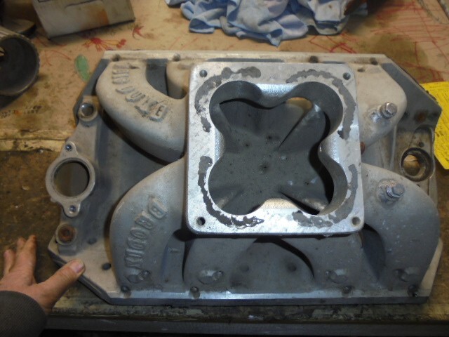 Aluminum Intake BBC BRODIX BIG DUKE Dominator IHRA NHRA K&N STREET ...