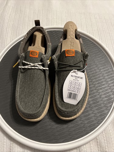 Hey Dude Wally Funk Hunt Camo Olive Size 12 | eBay