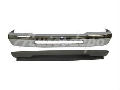 For 1993-1997 FORD RANGER FRONT BUMPER CHROME VALANCE W/O FOG HOLE 2PC ...