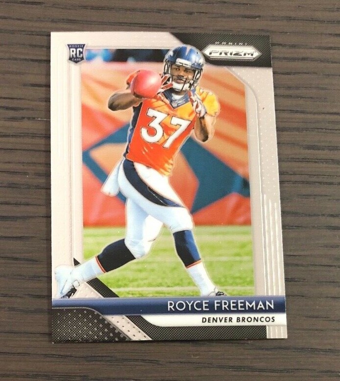 2018 Prizm~ROYCE FREEMAN #224 RC~Rookie Card~Denver Broncos RB | eBay