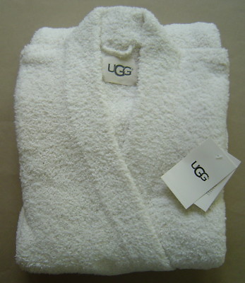 NWT $125 UGG Size XL ANA SWEATER KNIT WRAP ROBE Cream 1018594 | eBay