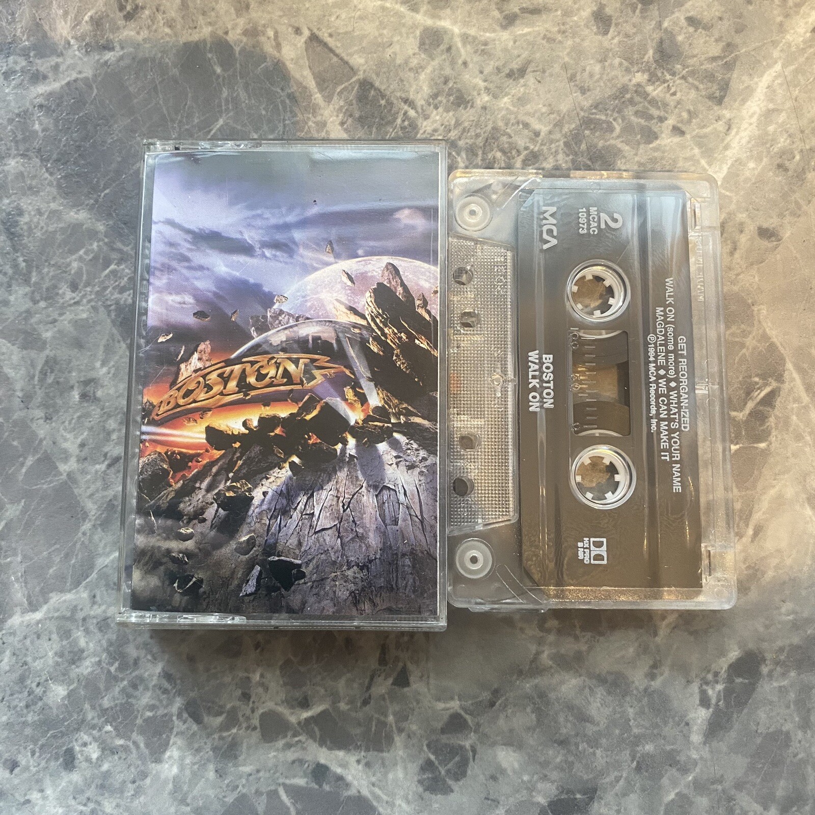 BOSTON WALK ON Cassette Tape OG 1994 US IMPORT VERSION RARE | eBay UK