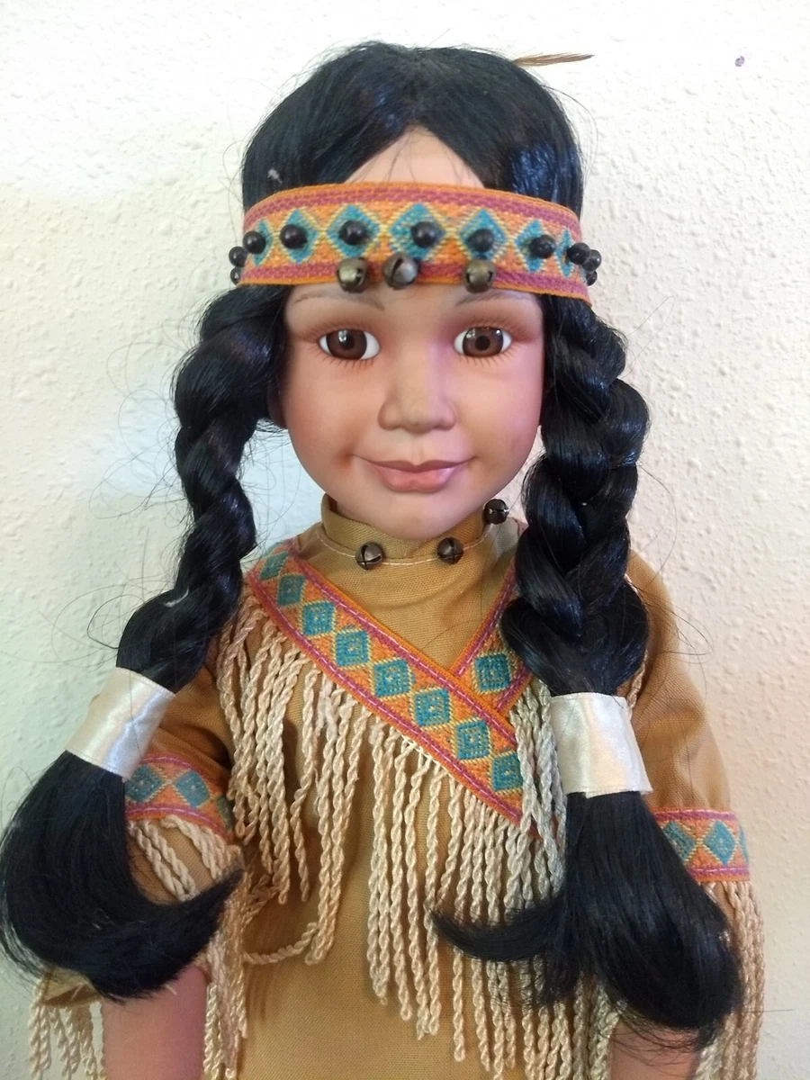 Native American Girls Braids