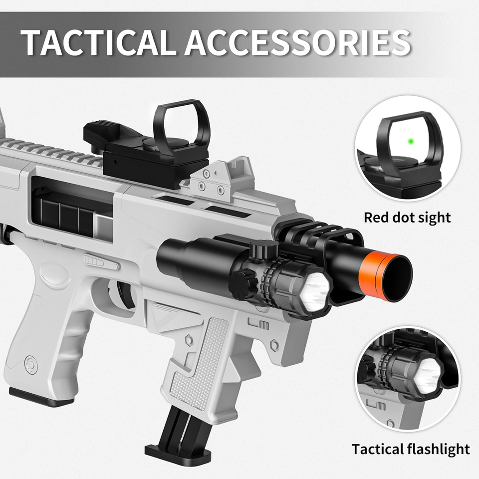 Soft Bullet Toy Gun - Strees Shot Three Model Realistic Shell Ejecting ...