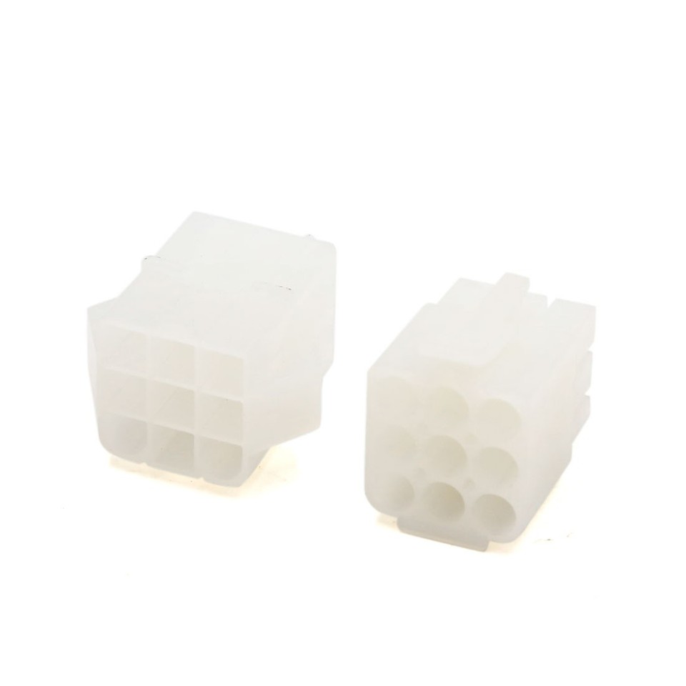 9 Pins Electrical Wire Terminal Wiring Connectors Socket Plug ...