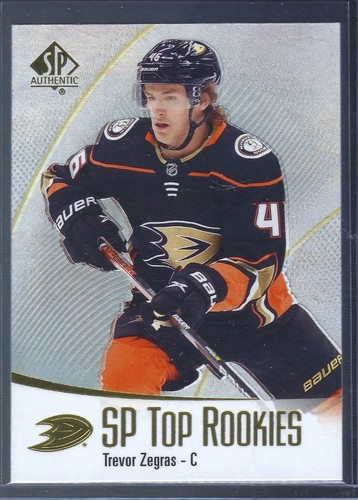 2021-22 SP Authentic - Top Rookies Trevor Zegras #TR-50 (RC) | eBay