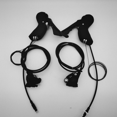 Shimano GRX ST-RX600 2x11 Shifter/Brake Lever With BR-RX400 Brake ...