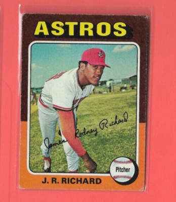 1975 Topps J.R. Richard Baseball Card, Houston Astros #73 VG | eBay