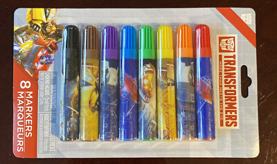 TRANSFORMERS 8 MARKERS | eBay