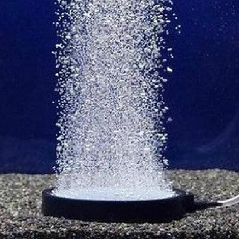 Air Stone Disc Bubble Diffuser Aquarium Fish for Bubbler Round Air ...