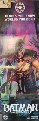 DC Baman The Barbarian Promo Poster | eBay