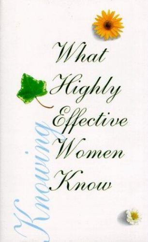 What Highly Effective Women Know by Beth M. Conny (1998, Hardcover) for ...