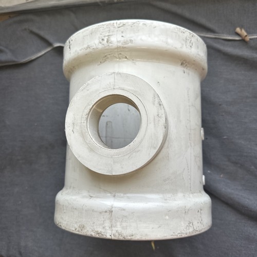 Harco PVC Clean Out Tee Gasketed Coupling Tee Pipe | eBay