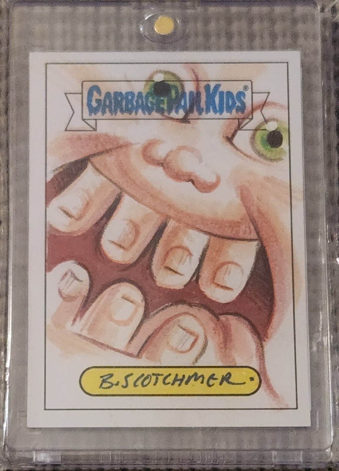 HANDY RANDY/ JORDAN NUTS SCOTCHMER OFFICIAL SKETCH CARD GPK GO ON ...