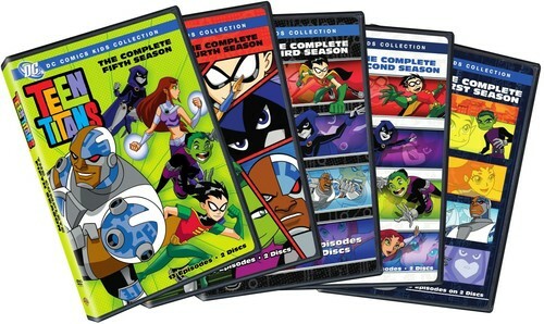 Teen Titans: the Complete Seasons 1-5 (DVD) for sale online | eBay