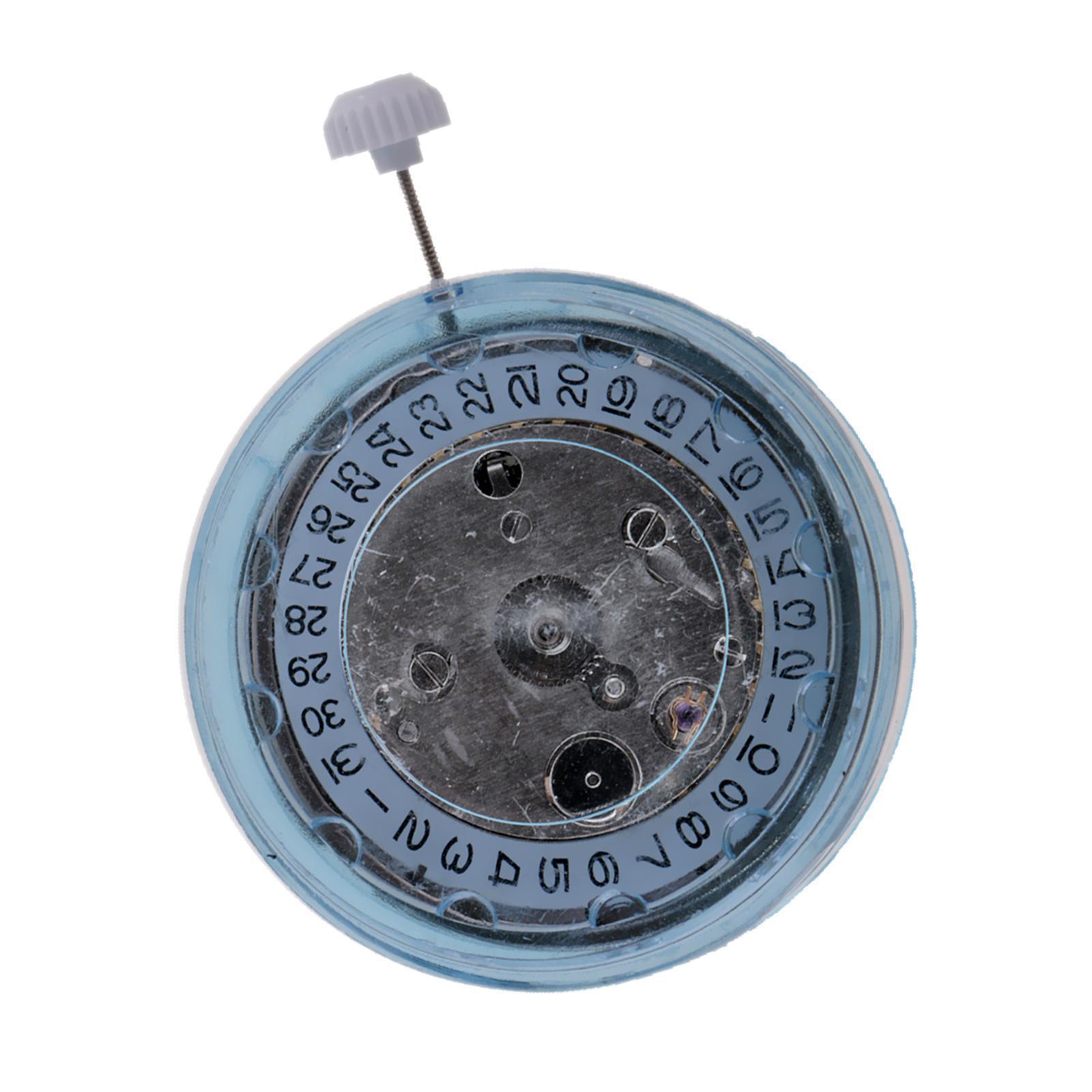 Vintage Silver Round Watch Automatic Movement For Miyota 8205 Automatic ...