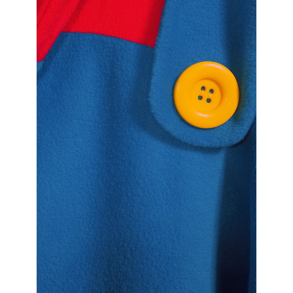 Mens Super Mario Brothers Union Suit One Piece Pajama Halloween Costume ...
