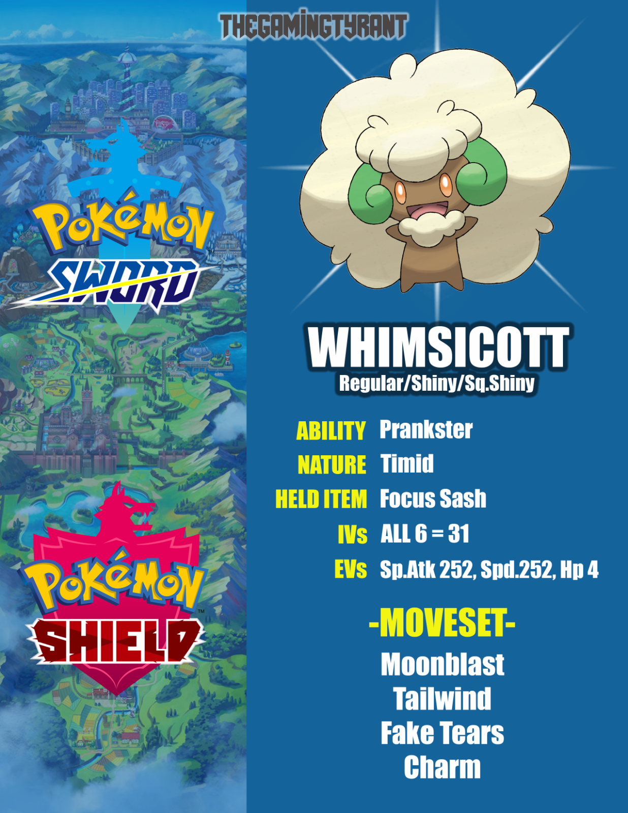 Pokemon Whimsicott Shiny