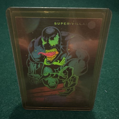 1992 Marvel Universe Series 3 🔥 Venom Hologram Insert Chase Card Promo ...