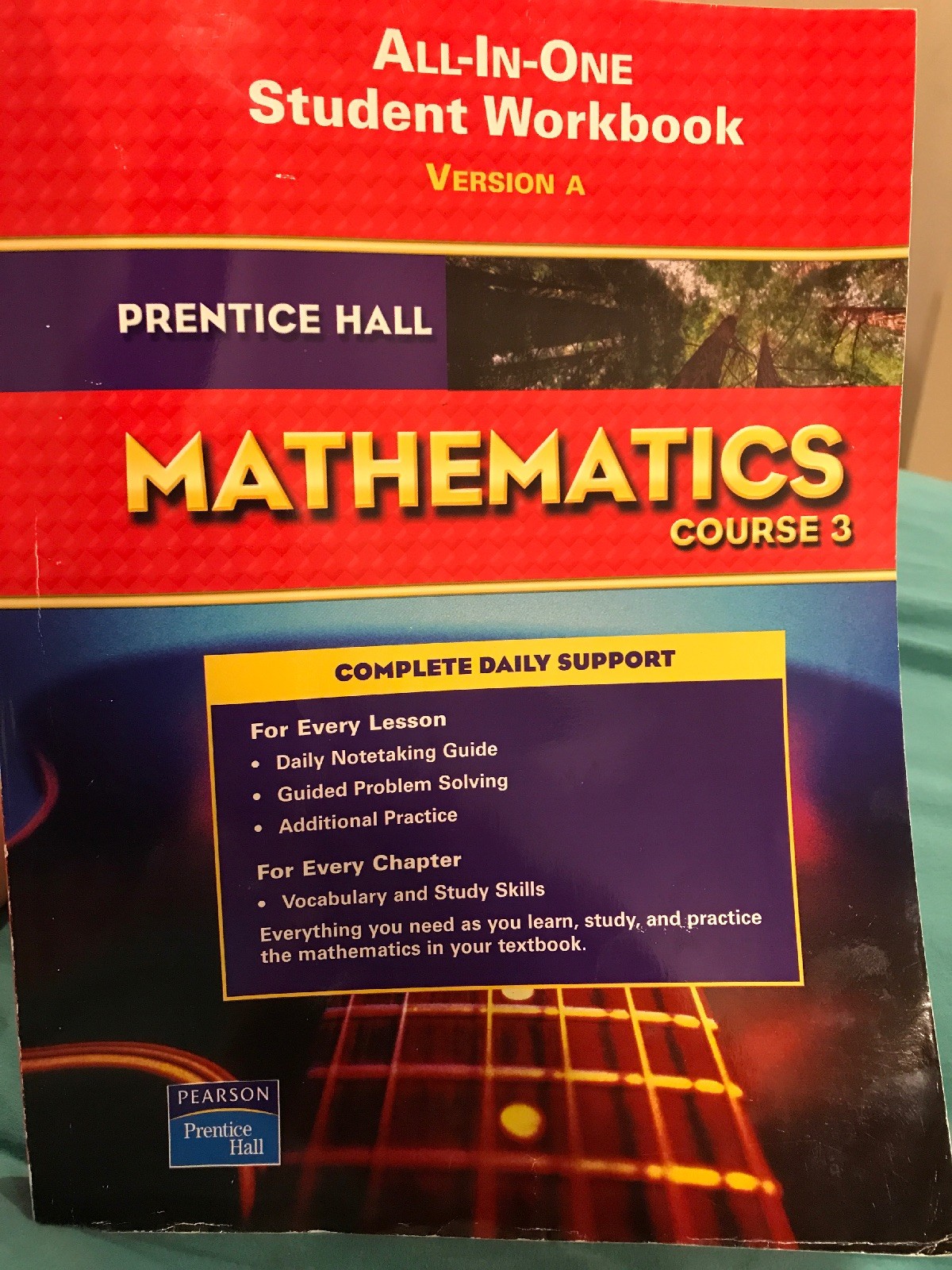 Prentice Hall Mathematics Course 3, All-In-One Student Workbook ...