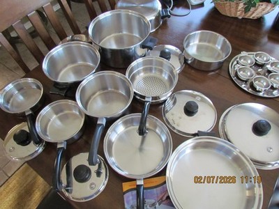 Saladmaster 17 Piece Cookware Set - T304S | eBay