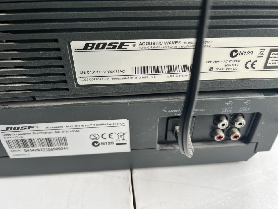 BOSE Acoustic Wave Music System II -Full working order offers | eBay UK