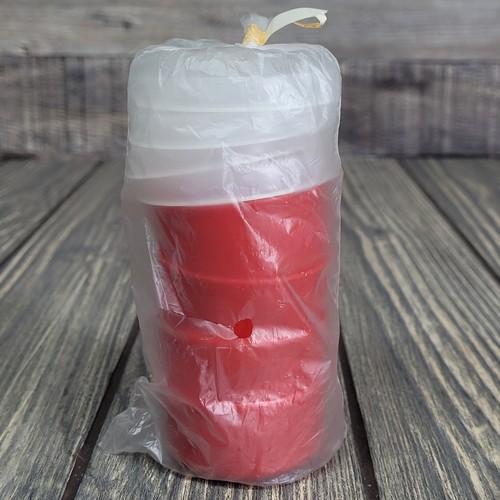 4 Tupperware Smidget Containers Red Mini 1oz #1463 Pills/Herb Vintage ...