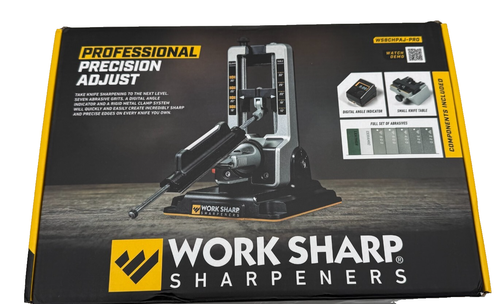 Work Sharp WSBCHPAJ-PRO Professional Precision Adjust Knife Sharpener ...