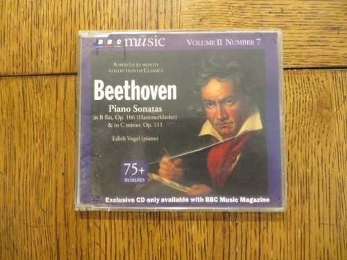 Beethoven, Edith Vogel ‎– Beethoven Piano Sonatas 1994 BBC MM119 LIKE ...