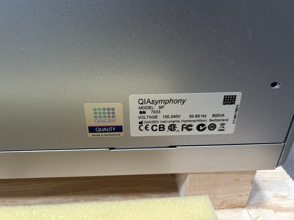 QIAGEN QIAsymphony SP Sample Preparation Fully-Automated DNA RNA ...