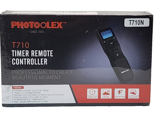PHOTOOLEX Intervalometer Digital Camera Remote Shutter Release Controller T710N | eBay