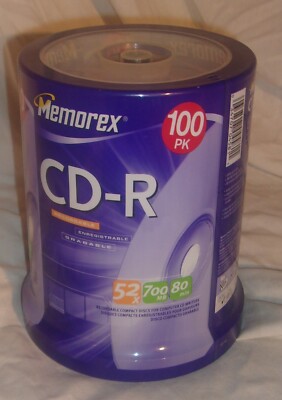 CD-R Disks - 100 Pack