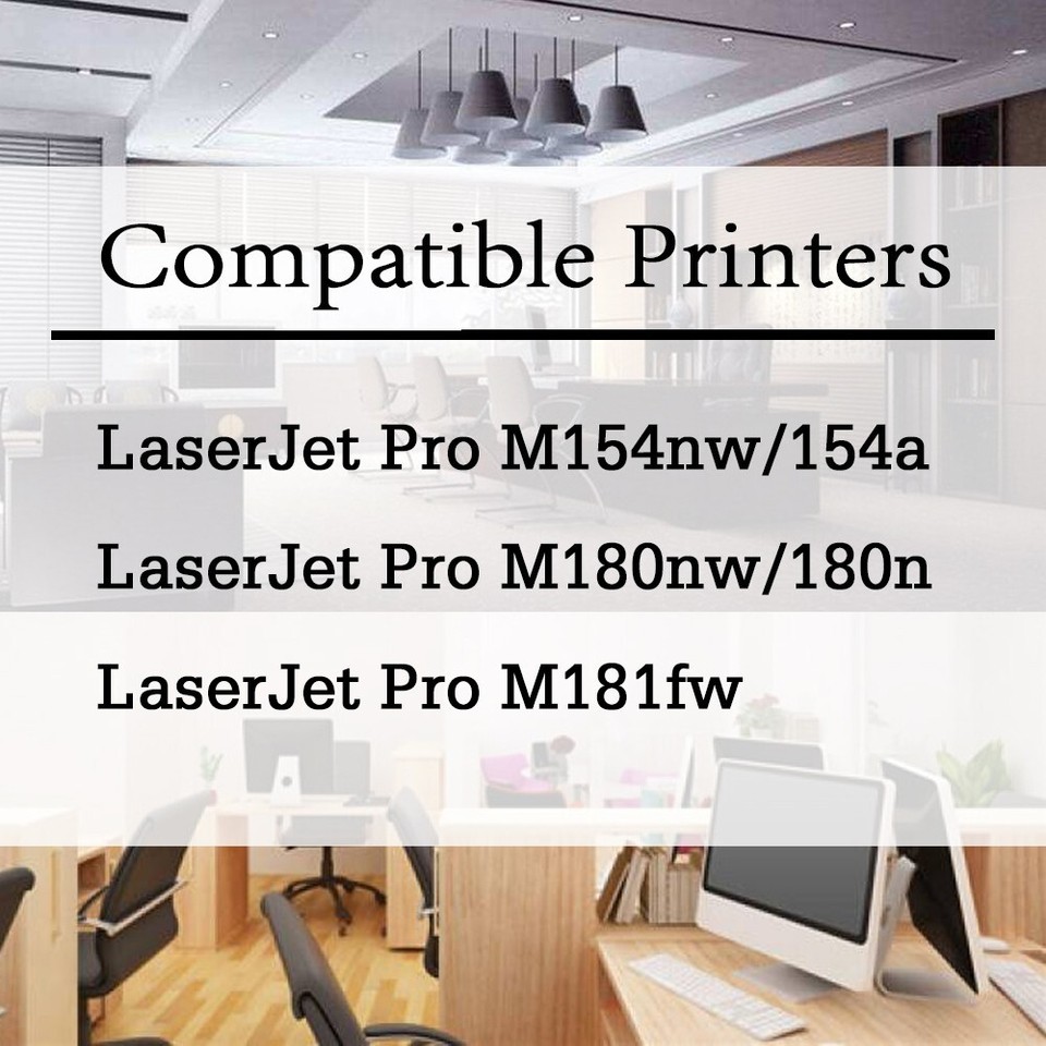 204A Magenta Toner Cartridge CF513A for Pro M180nw 180n 181fw Printer ...