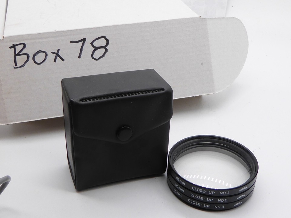 quality Japan made Set of 3 55mm Close up Filters - Close-up +2 +3 & +1 ...