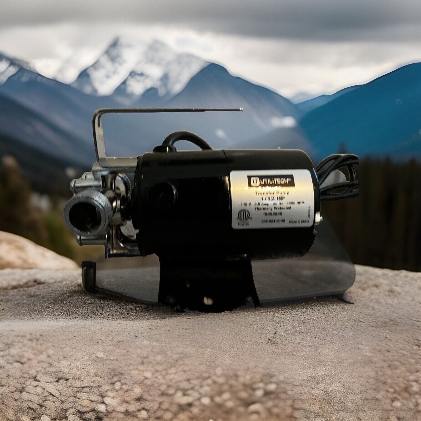 Utilitech Electric Utility Transfer Pump Stainless Steel 1/12HP 6500RPM ...