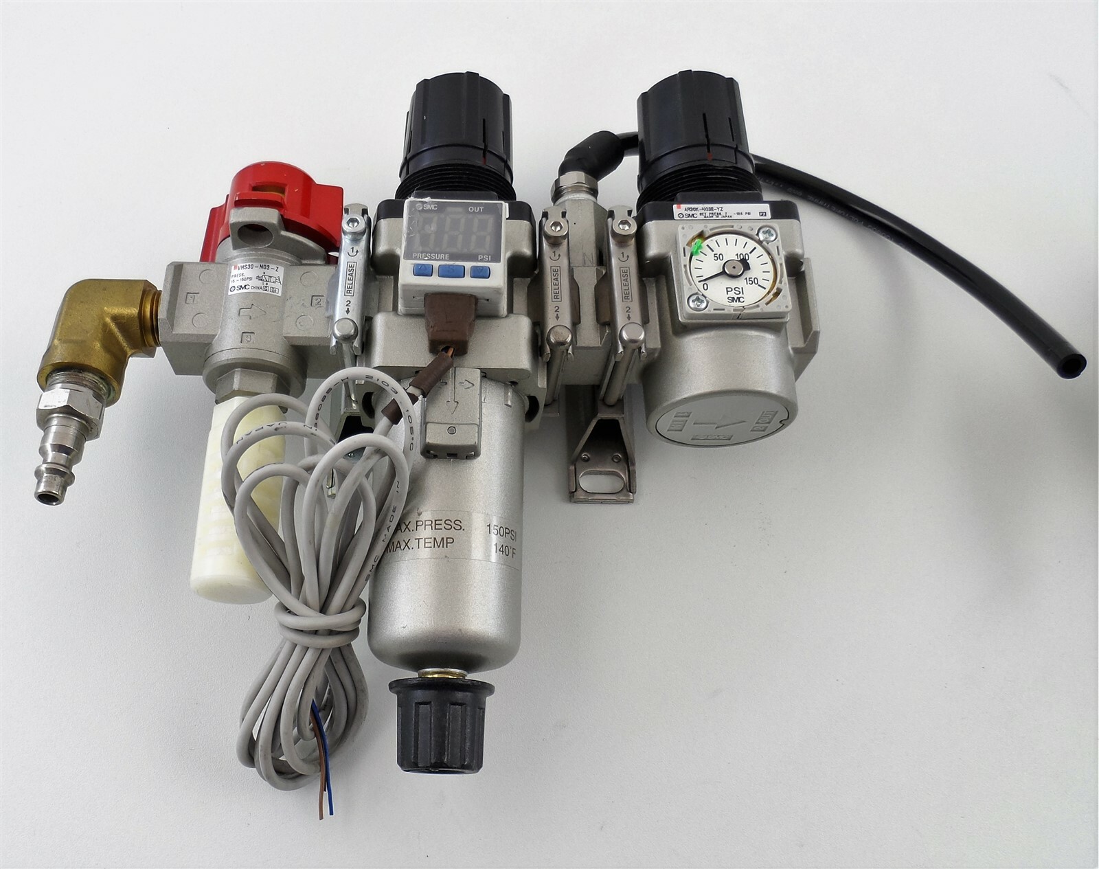 SMC VHS30-N03-Z, AW30K-N03E1-2Z, AR30K-N03E-YZ, ISE35-N-25-P for Parts ...